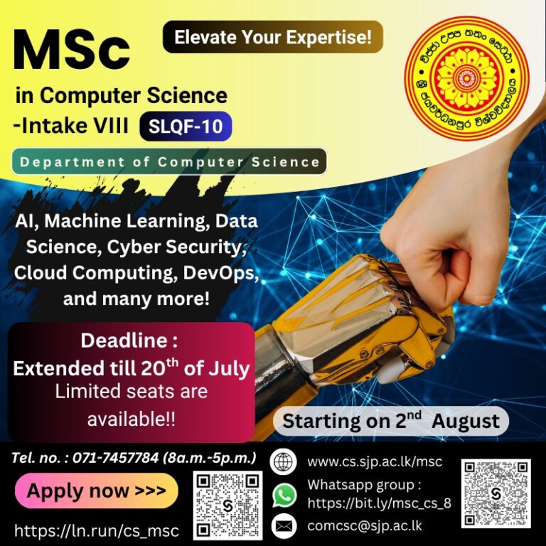 M.Sc. in Data Science & Artificial Intelligence – Department of Computer Science